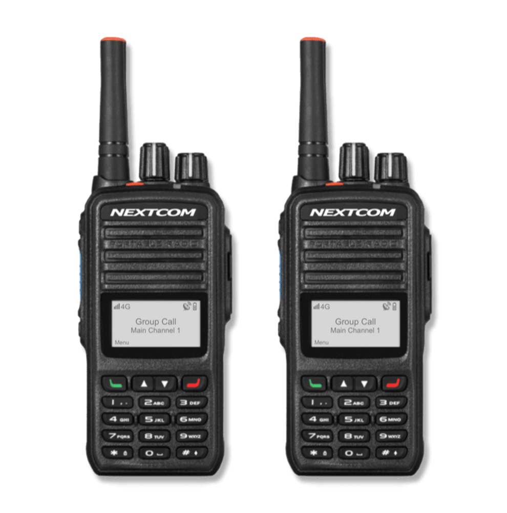 Nextcom T60K LTE Portable Walkie Talkie - 2 PACK